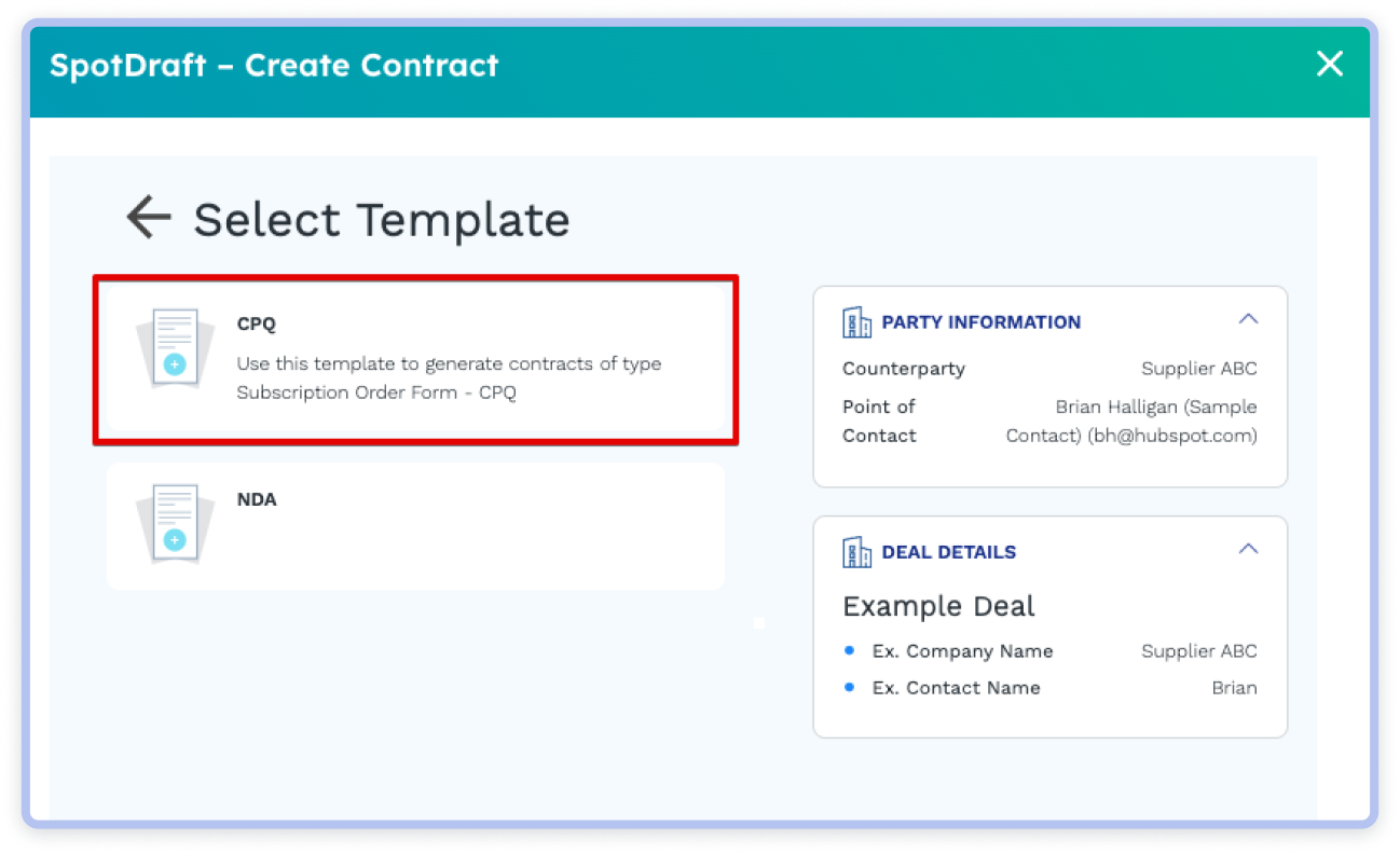 Understanding the HubSpot Integration – SpotDraft