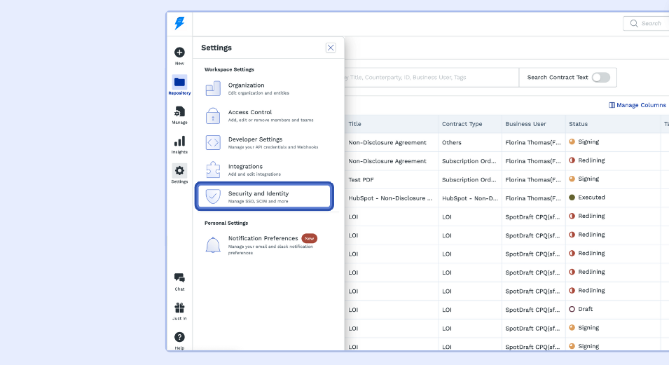 Google Sign-in Setup – SpotDraft
