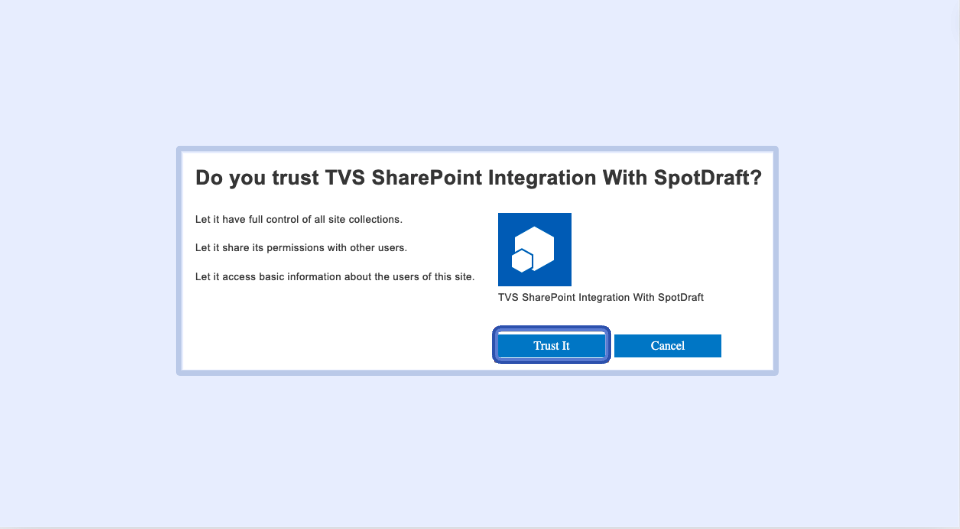 Sharepoint – SpotDraft