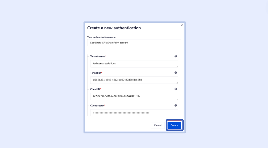Sharepoint – SpotDraft