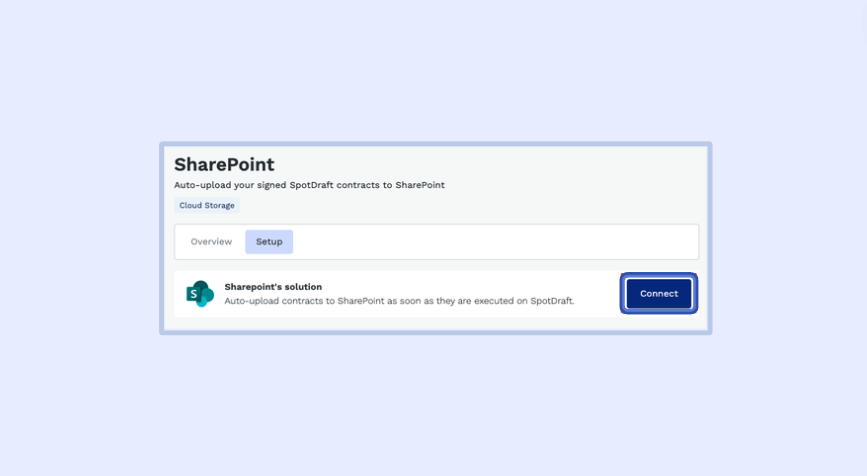 Sharepoint – SpotDraft