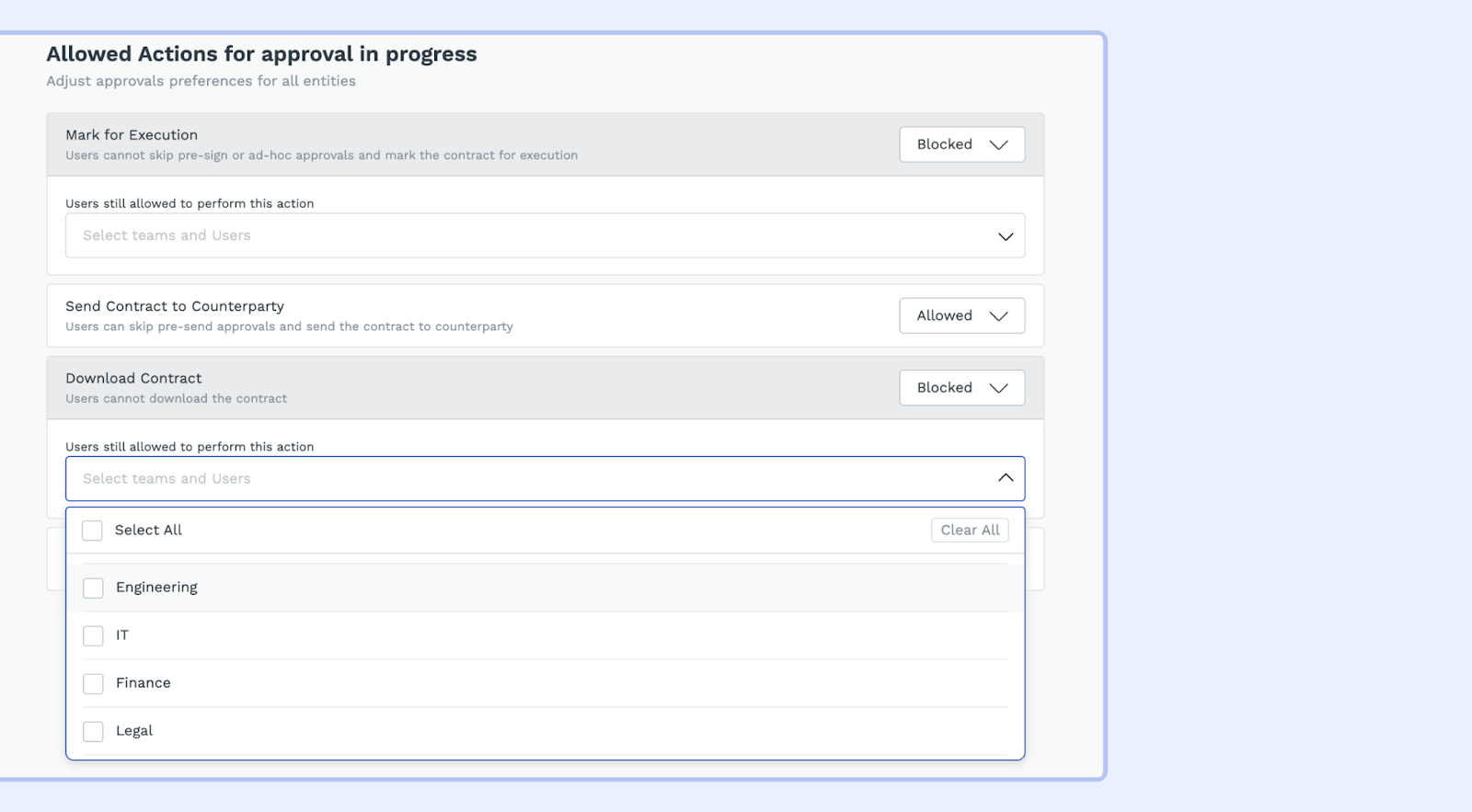 Setting Approval Preferences in SpotDraft (Legacy) – SpotDraft