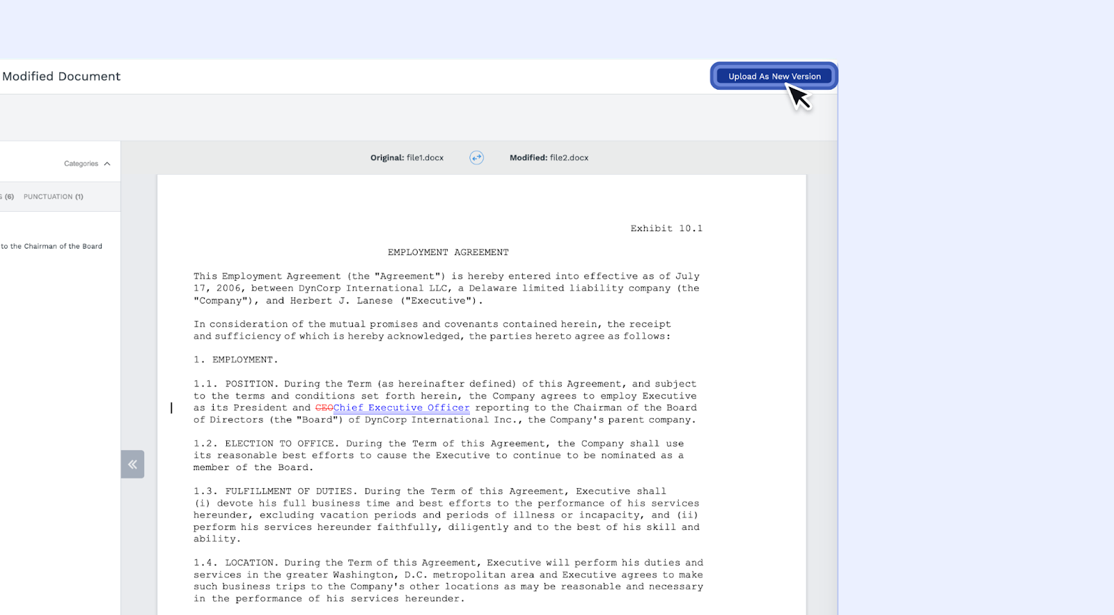 Comparing Contract Versions in SpotDraft – SpotDraft