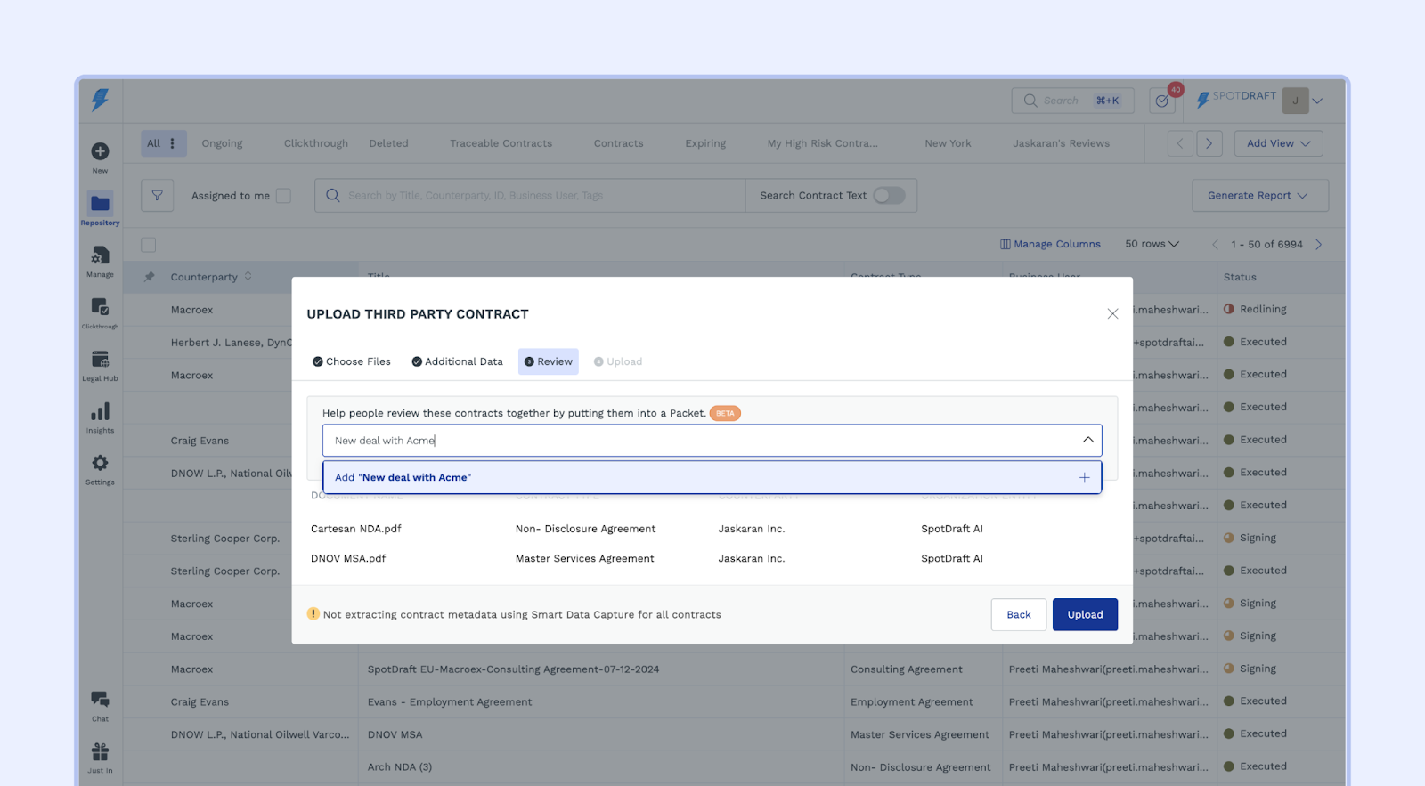 Streamline Contract Collaboration with SpotDraft Contract Packets ...
