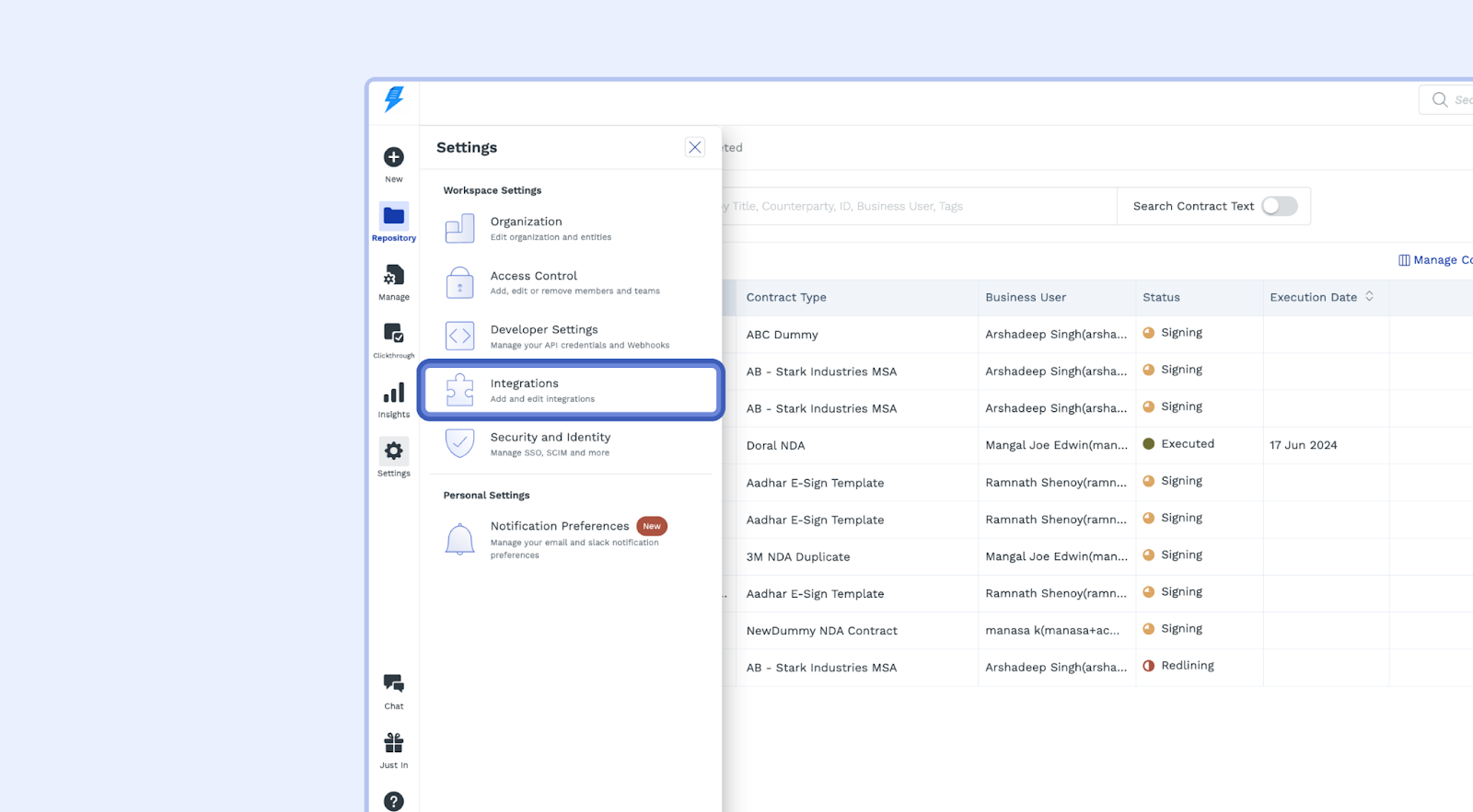 DocuSign – SpotDraft