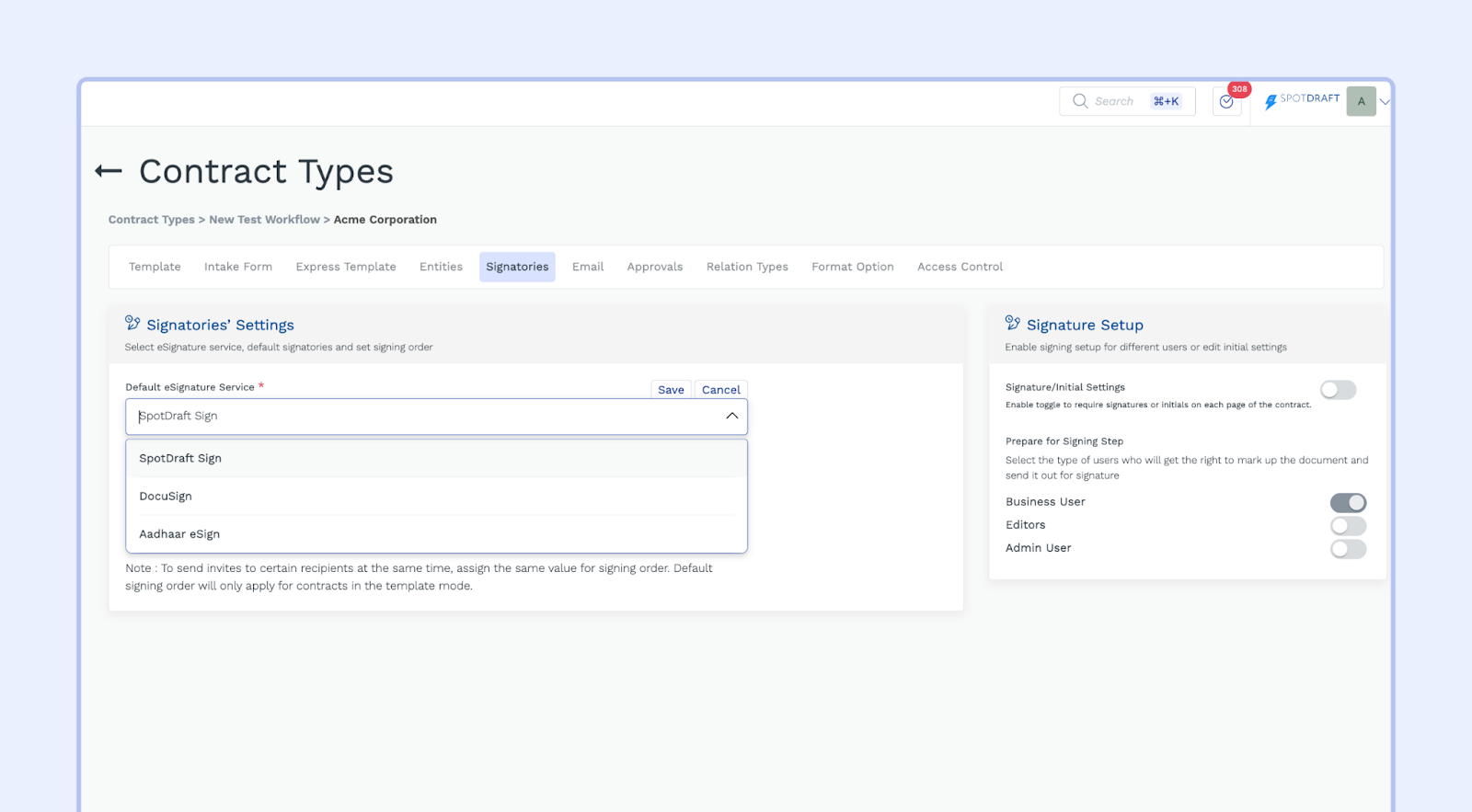 DocuSign – SpotDraft