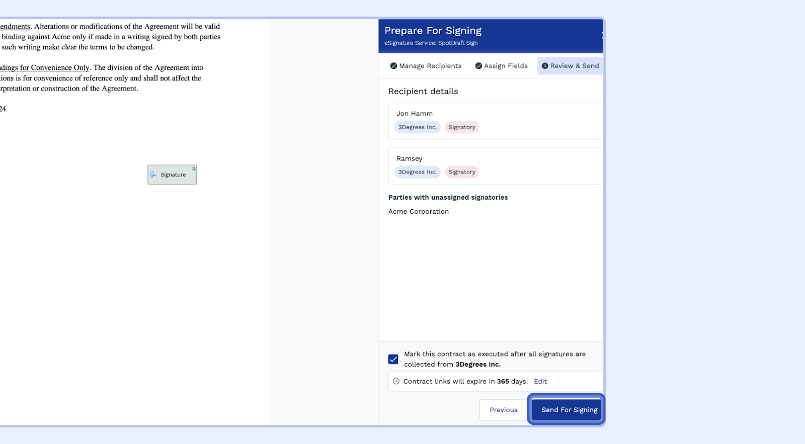 DocuSign – SpotDraft