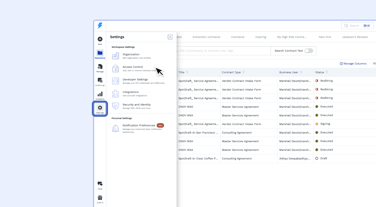 Contract Analytics in SpotDraft – SpotDraft