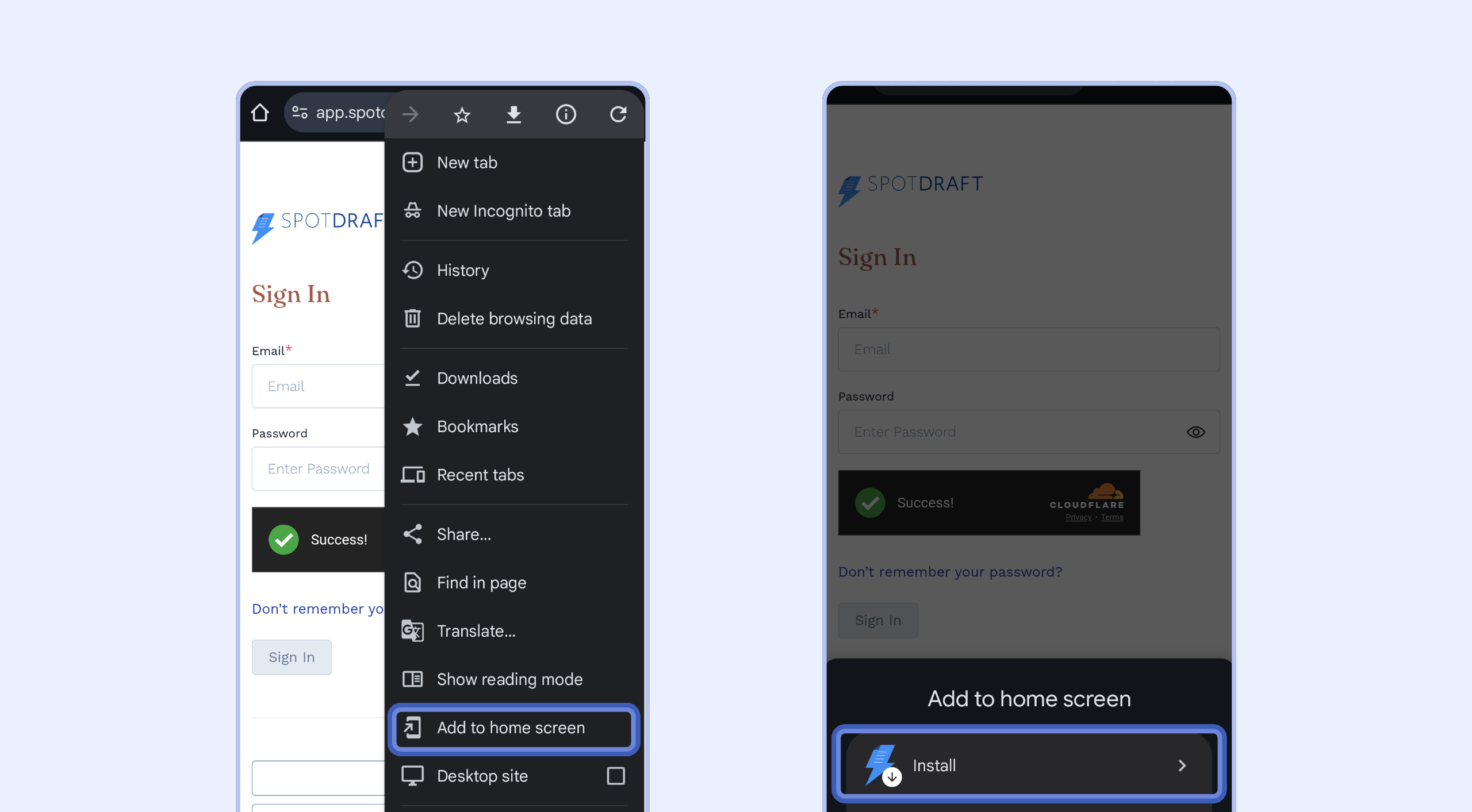 Navigating SpotDraft on Your Mobile Device – SpotDraft